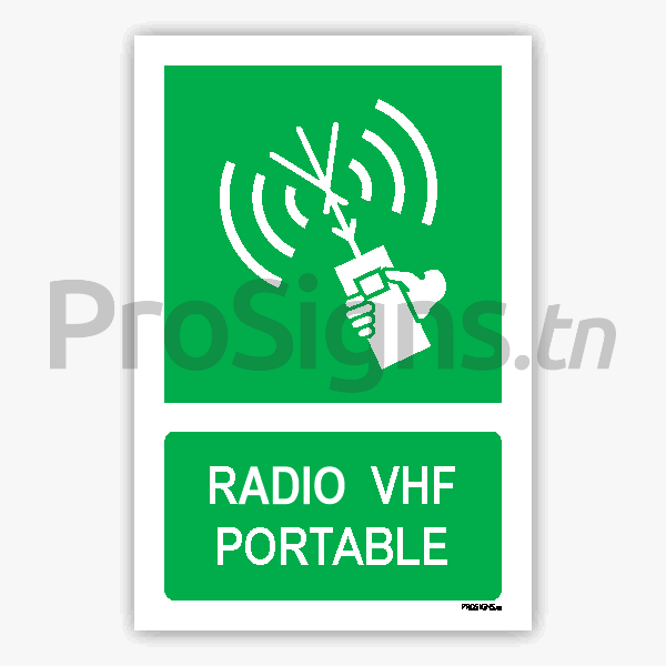 E051m – Radio VHF portable – ProSigns