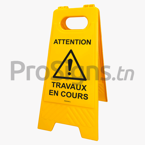 Chevalet de signalisation - Travaux en Cours - ProSigns